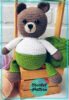 Barney the Bear Amigurumi Free PDF Crochet Pattern - Amigurumiday