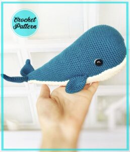 Blue Whale Martin PDF Crochet Free Pattern