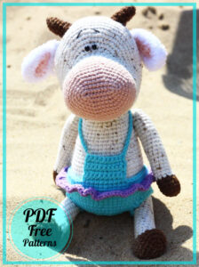 Crochet Cow Milka PDF Free Pattern