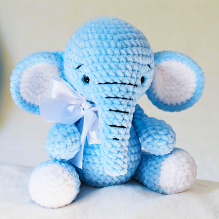 Elephant Crochet Pattern Elephant Amigurumi Free Crochet Pattern