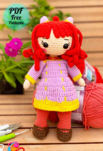 Crochet Doll Anya Free PDF Pattern