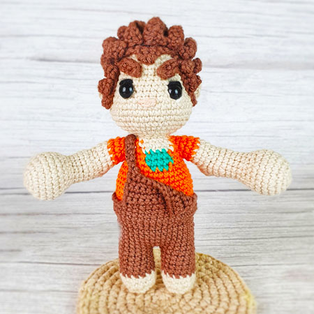Crochet Wreck it Ralph Doll PDF Free Pattern