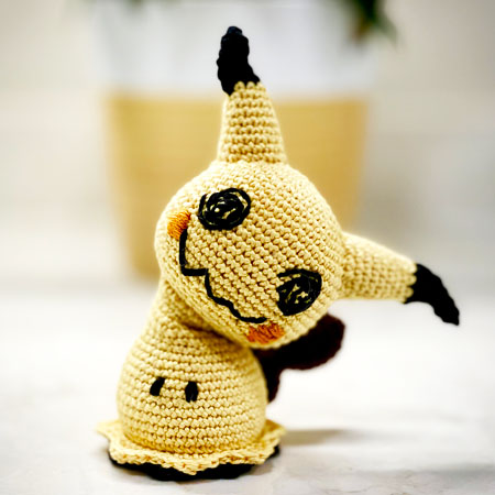 Mimikyu Pokemon Amigurumi PDF Free Pattern