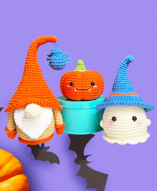 Cute Crochet Halloween Pumpkin Free PDF Pattern - Amigurumiday
