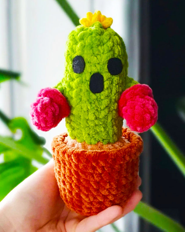 Togemon Crochet Cactus Free PDF Pattern - Amigurumiday