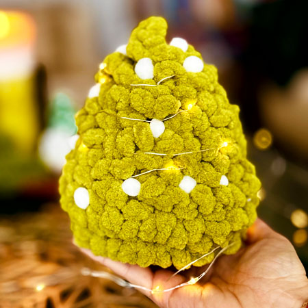 Plush Crochet Christmas Tree PDF Free Pattern