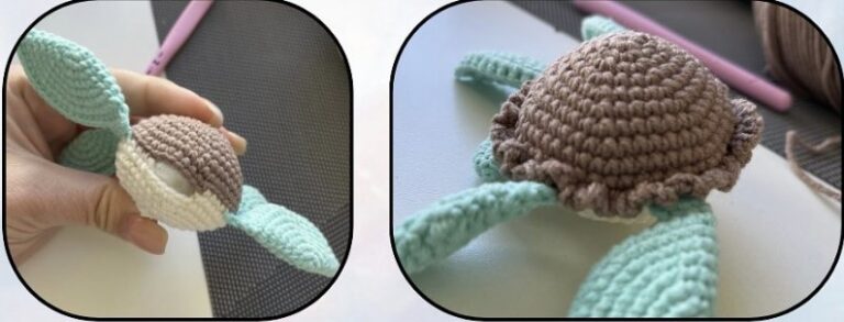 Phoebe the Sea Turtle Crochet Pattern Step by Step
